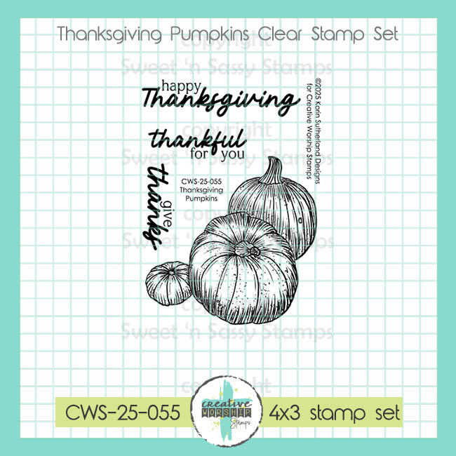 Thanksgiving Pumpkins Stamp Set – Creative Worship Stamps