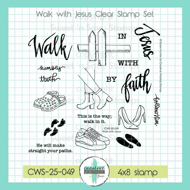 Walk with Jesus Stamp Set – Creative Worship Stamps