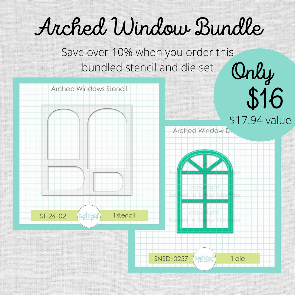 Arched Window Stencil and Die Bundle – Creative Worship Stamps
