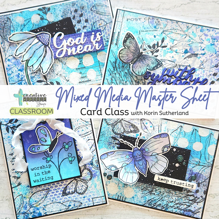 Creative Worship Classroom: Mixed Media Master Sheet Card Class ...