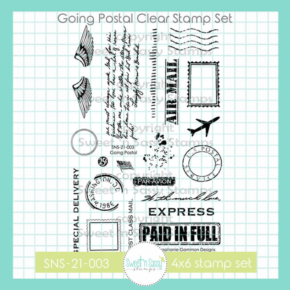 Going Postal Clear Stamp Set – Creative Worship Stamps