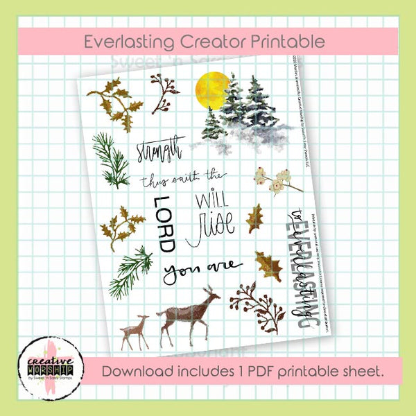 Everlasting Creator Printable PDF – Creative Worship Stamps