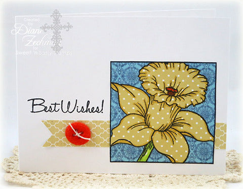 Spring Flower Blocks Line Art Printable PDF – Creative Worship Stamps